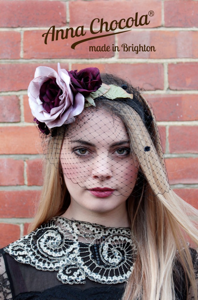 Flower & Feather Headpieces – Anna Chocola