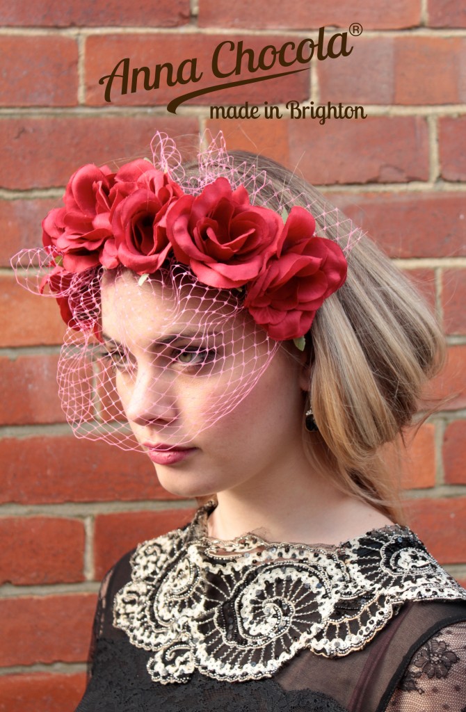 Flower & Feather Headpieces – Anna Chocola